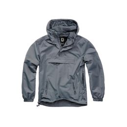 Brandit Herren Allwetterjacke "Brandit Herren Summer Pull Over Jacket"anthrazit, Gr. XXL, mehrfarbig, 100% Polyester, Jacken
