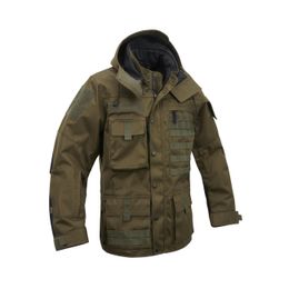 Brandit Herren Winterjacke "Brandit Herren Performance Outdoorjacket"olive, Gr. XL, mehrfarbig, 100% Polyester, Jacken