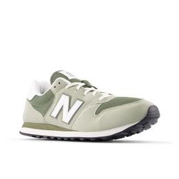 New Balance Herren Sneaker "500", Gr. 43schwarz olivine, sea salt, Synthetik, Textil, mehrfarbig, Schuhe