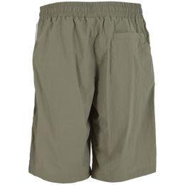 Urban Classics Herren Badeshorts "Urban Classics Board Shorts With Patched Stripe", gr&uuml;n, Gr. 4XL, 100% Polyamid, Badehosen