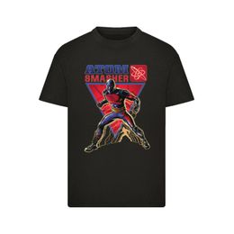 F4NT4STIC M&auml;dchen T-Shirt "Black Adam Atom Smasher", schwarz, Gr. 122, Obermaterial: 100% Baumwolle, Shirts, Official Merch