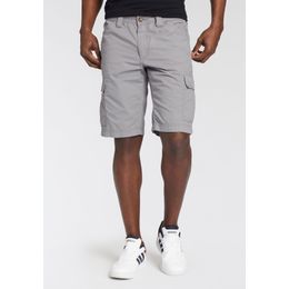 MAN'S WORLD MAN'S WORLD Herren Cargobermudas, grau, Gr. 58, unifarben, Obermaterial: 100% Baumwolle, Hosen, auch in Gro&szlig;en Gr&ouml;&szlig;en