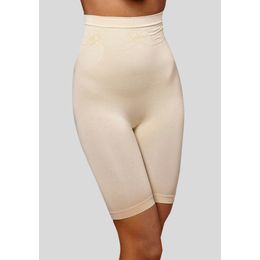 Lascana Damen Shapinghose, Gr. XXXL, beige, Microtouch, Obermaterial: 91% Polyamid, 9% Elasthan, Unterhosen, SEAMLESS mit hoher Taille, Shape wear,