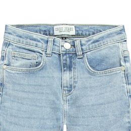 Cars Jeans M&auml;dchen 5-Pocket-Jeans "Jeans Yara", blau, Gr. 9, Abriebeffekte, Denim/Jeans, Obermaterial: 99% Baumwolle, 1% Elasthan, Jeans