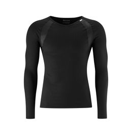 Gonso Herren Funktionsshirt "Base Shirt Longsleeve Therm M", schwarz, Gr. S, 100% Polyester, Shirts, Herren Unterhemd langarm, Radunterhemd
