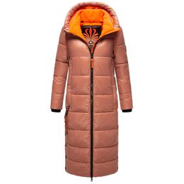Navahoo Damen Steppmantel "Schmuseengel", orange, Gr. XXL, Oberstoff: 100% Nylon; Futter: 100% Polyester; Wattierung: 100% Polyester; &Auml;rmelfutter: