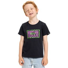 Quiksilver Kinder T-Shirt "Ev Gotam Foam", schwarz, Gr. 5, Obermaterial: 100% Baumwolle., Shirts