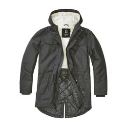 Brandit Herren Winterjacke "Brandit Herren Marsh Lake Parka"anthrazit, Gr. S, unifarben, 80% Polyester, 20% Baumwolle, Jacken