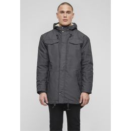 Brandit Herren Wintermantel "Brandit Herren Marsh Lake Parka", schwarz, Gr. 4XL, 80% Polyester, 20% Baumwolle, M&auml;ntel