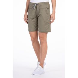 LPO Damen Funktionsshirt "Damen Funktionsshorts Tara 2", gr&uuml;n, Gr. 48, Wirkware: Active Dry - 47% Recycling PES, 47% PES, 6% EL, Shirts