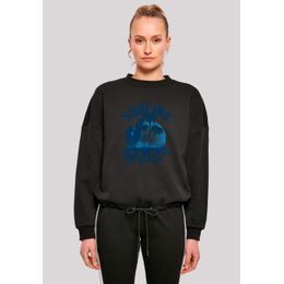 F4NT4STIC Damen Sweatshirt "Hawaii Surf Beach Summer", schwarz, Gr. XL, Obermaterial: 65% Baumwolle, 35% Polyester, Sweatshirts, Premium Qualit&auml;t