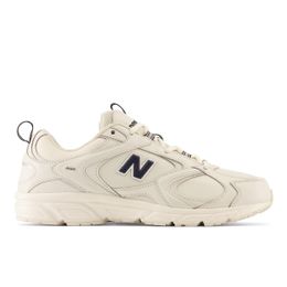 New Balance Damen Sneaker "408", Gr. 44,5, beige, Synthetik, Textil, Schuhe, inspiriert vom Design des New Balance 530 und 740