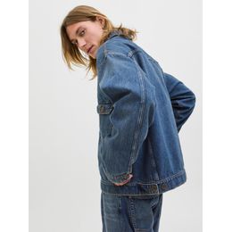 Jack & Jones JACK & JONES Herren Jeansjacke "JJIMILES JACKET SQ 439 NOOS"blau denim pack:sdl jj 2452, Gr. XS, Abriebeffekte, Denim/Jeans, Obermaterial: 100%