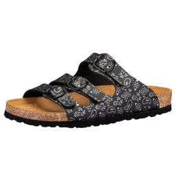 Lico Damen Pantolette "Pantolette Bioline Lady Soft", Gr. 38, schwarz, Synthetik, Schuhe