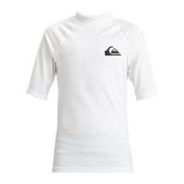 Quiksilver Kinder Neopren Shirt "Everyday", wei&szlig;, Gr. 14, Obermaterial:84% Microfaser, 16% Elasthan;, Shirts