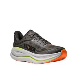 Hoka One One Herren Laufschuh "BONDI 9", Gr. 41asphalt grau, gravel, Synthetik, Textil, mehrfarbig, Schuhe, f&uuml;r mehr D&auml;mpfung