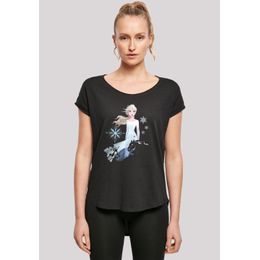 F4NT4STIC Damen T-Shirt "Disney Frozen 2 Elsa Nokk Wassergeist Pferd'", schwarz, Gr. XS, Obermaterial: 100% Baumwolle, Shirts, Print