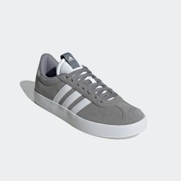 Herren Sneaker "VL COURT 3.0", adidas Sportswear, Gr. 37, grau, Leder, Synthetik, Schuhe, inspiriert vom Design des adidas samba