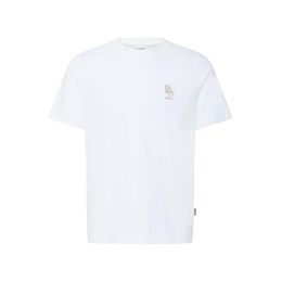 Blend Herren Rundhalsshirt "Rundhalsshirt BHJeppe", wei&szlig;, Gr. XL, Obermaterial: 100% Baumwolle CO., Shirts