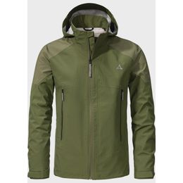 Sch&ouml;ffel SCH&Ouml;FFEL Herren Outdoorjacke "2.5L Jacket Triigi M", gr&uuml;n, Gr. 48, Oberstoff : Aussenmaterial: 100% Nylon (Membran: Polyurethan), Jacken