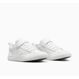 Converse M&auml;dchen Sneaker "PRO BLAZE STRAP LEATHER", Gr. 27, wei&szlig;, Leder, Schuhe