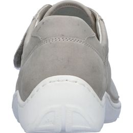 Waldl&auml;ufer WALDL&Auml;UFER Damen Klettschuh "HENNI-Soft", Gr. 8,5, grau, Nubukleder, Textil, Schuhe, Komfortschuh, Freizeitschuh mit Textil-Stretch, H-Weite