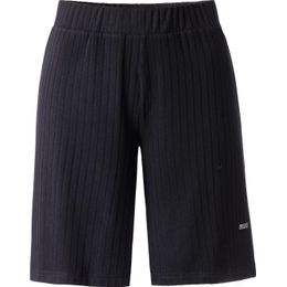 LPO Damen Shorts "Keke Shorts", schwarz, Gr. 42, Web, 93% Viskose. 7% Elasthan, Hosen