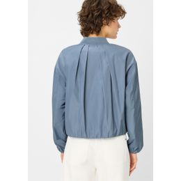 Fuchs & Schmitt FUCHS SCHMITT Damen Blousonbleu, Gr. 38, unifarben, Web, Obermaterial: 100% Polyester, Jacken, Stehkragen, Regular Fit, R&uuml;ckenfalten