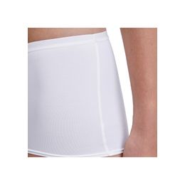Calida Damen Slip "Slip Sleek Skin Hipster Slip 2P 2er Pack", Gr. 44, wei&szlig;, Obermaterial: 73% Polyamid PA. 27% Elasthan EL., Unterhosen