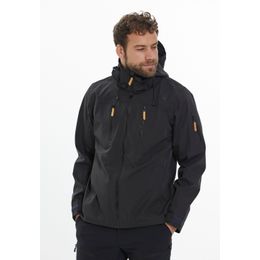 WHISTLER Herren Outdoorjacke "Downey"schwarz, Gr. 5XL, unifarben, 65% Polyester, 35% Baumwolle, Jacken, mit 10.000 mm Wassers&auml;ule