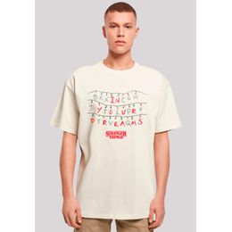 F4NT4STIC Herren T-Shirt "Stranger Things In Your Dreams", beige, Gr. S, Obermaterial: 100% Baumwolle, Shirts, Premium Qualit&auml;t