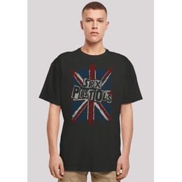 F4NT4STIC Herren T-Shirt "Sex Pistols Anarchy Flag", schwarz, Gr. L, Obermaterial: 100% Baumwolle, Shirts, Premium Qualit&auml;t