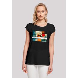 F4NT4STIC Damen T-Shirt "Pinocchio", schwarz, Gr. 4XL, Obermaterial: 100% Baumwolle, Shirts, Retro, Heroes of Childhood, TV Serie