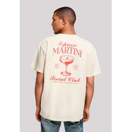 F4NT4STIC Herren T-Shirt "Espresso Martini Social Club", beige, Gr. XXL, Obermaterial: 100% Baumwolle, Shirts, Premium Qualit&auml;t