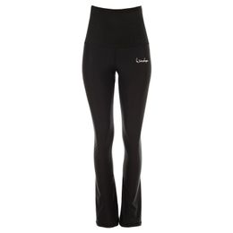 WINSHAPE Damen Leggings "Functional Power Shape BCHWL102", schwarz, Gr. S, 80% Polyester, 20% Elasthan, Hosen, Boot Cut