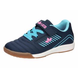 Lico M&auml;dchen Hallenschuh "Sportschuh Chaska VS", Gr. 35, blau, Textil, Schuhe