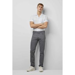 MEYER Herren Stoffhose "M5 Slim", grau, Gr. 34, unifarben, 77% Baumwolle, 19% Lyocell, 4% Elasthan, Hosen, Five-Pocket