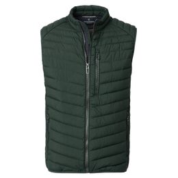 Casamoda Herren Steppweste "Casamoda Steppweste uni"dunkelgr&uuml;n, Gr. M, 100% Polyester, Westen