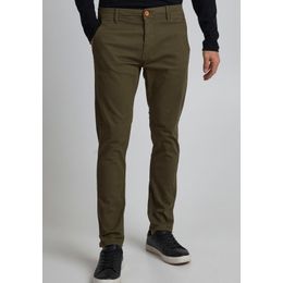 Blend Herren Chinohose "BHNATAN", gr&uuml;n, Gr. 32, unifarben, Web, Obermaterial: 98% Baumwolle, 2% Elasthan, Hosen