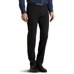 MEYER Herren Chinos "Diego", schwarz, Gr. 28, unifarben, 97% Baumwolle, 3% Elasthan, Hosen, mit Stretch-Dehnbund
