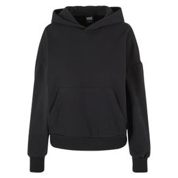 Urban Classics Damen Kapuzensweatshirt "Urban Classics Damen Ladies Cozy Oversized Hoody"schwarz, Gr. XL, unifarben, 95% Baumwolle, 5% Elasthan,