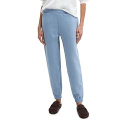 Marc O'Polo MARC O'POLO Damen Chinohose "aus Organic Cotton", blau, Gr. XXL, unifarben, Sweatware, Obermaterial: 100% Baumwolle, Hosen