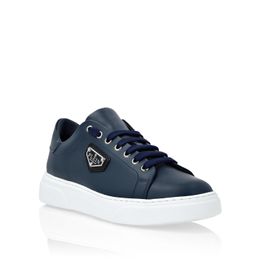 Philipp Plein Damen Sneaker "Iconic Plein", Gr. 4614, dunkelblau, Schuhe