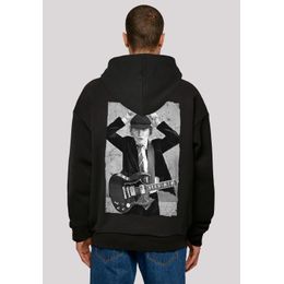 F4NT4STIC Herren Kapuzenpullover "ACDC Hoodie Angus Young", schwarz, Gr. XL, Obermaterial: 100% Baumwolle, Pullover, Print