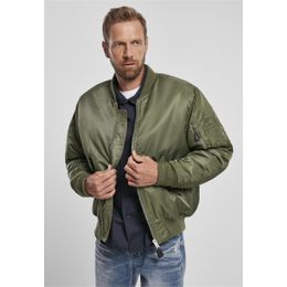 Brandit Herren Anorak "Brandit Herren MA1 Bomber Jacket"olive, Gr. XXXL, unifarben, 100% Polyamid, Jacken