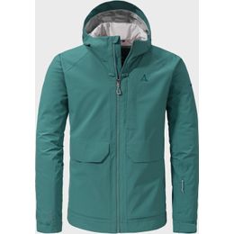 Sch&ouml;ffel SCH&Ouml;FFEL Herren Outdoorjacke "Jacket Lausanne M", gr&uuml;n, Gr. 48, Oberstoff : 100% Polyester (Membran: Polyurethan) Futter : 100% Polyester Futter