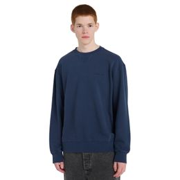 Element Herren Sweatshirt "Lowcase Pigment", blau, Gr. L, Obermaterial: 50% Baumwolle, 30% Baumwolle, 20% Polyester., Sweatshirts