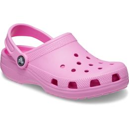 Crocs Jungen Clog "Classic K", Gr. 30, rosa, Croslite , unifarben, Schuhe, Sommerschuh, Hausschuh, Badeschuh mit schwenkbarem Fersenriemchen