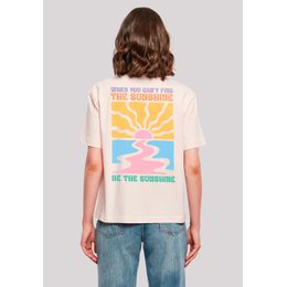 F4NT4STIC Damen T-Shirt "Be The Sunshine Color", pink, Gr. XS, Obermaterial: 100% Baumwolle, Shirts, Premium Qualit&auml;t