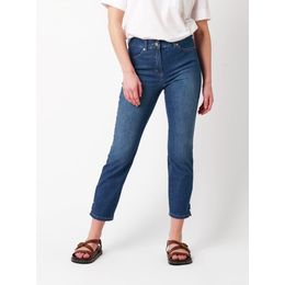 Toni Damen 7/8-Jeans "be loved 7/8", blau, Gr. 36, Denim/Jeans, Obermaterial: 79% Baumwolle, 11% Polyester, 8% Lyocell, 2% Elasthan, Jeans, Slim Fit,